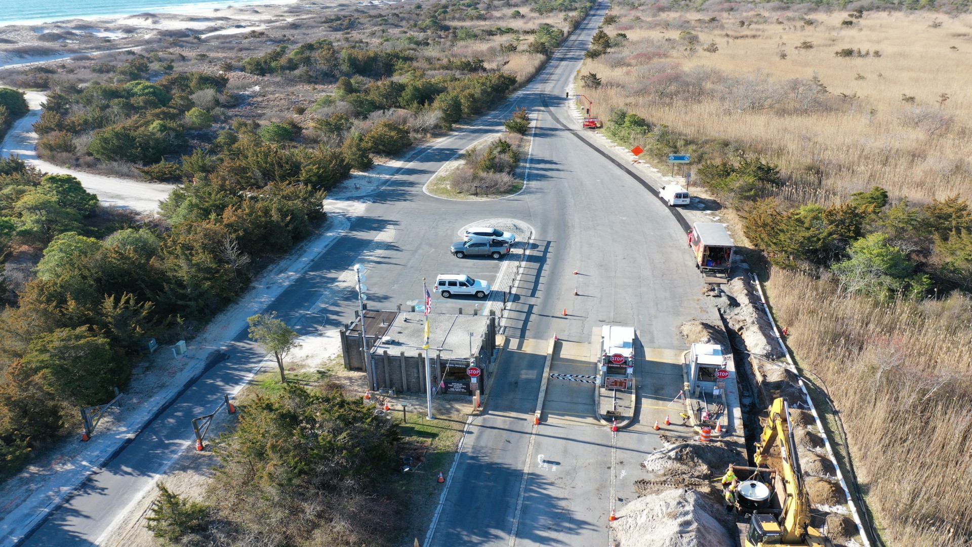 New Sanitary Sewer System, Island Beach State Park, Contract P1118-00 ...